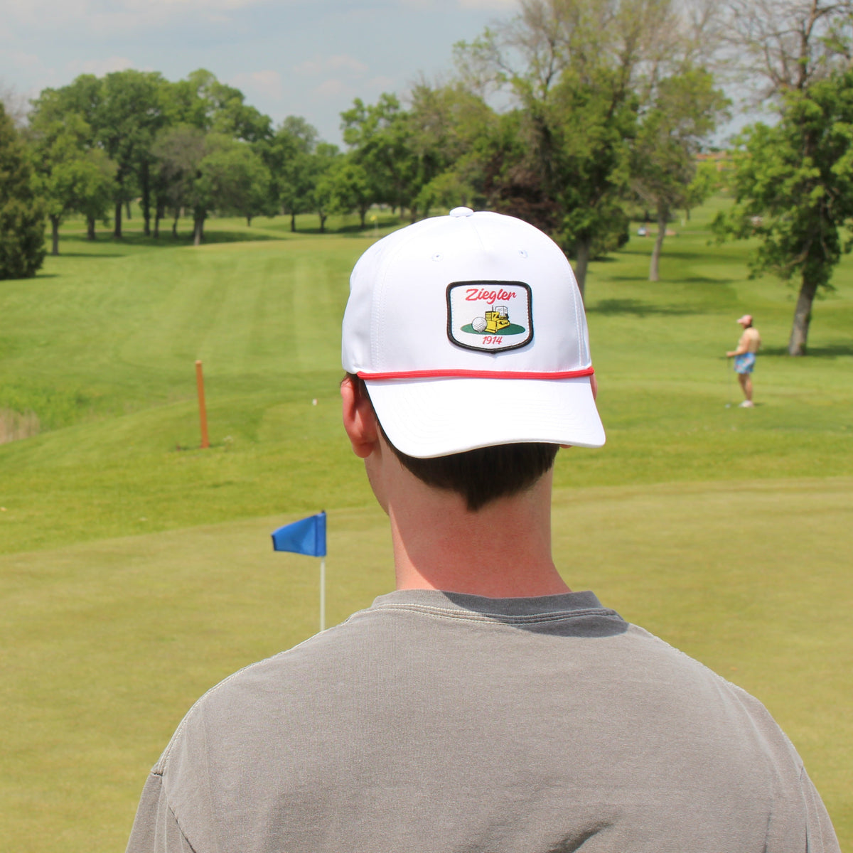 White Dozer Golf Cap — Ziegler Store