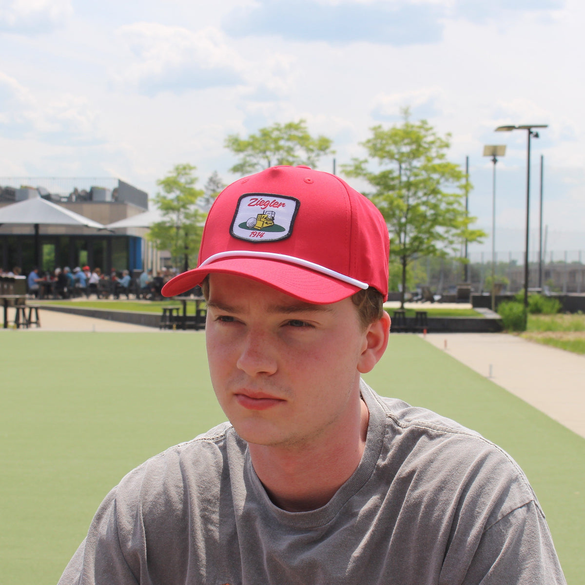 Red Dozer Golf Cap — Ziegler Store